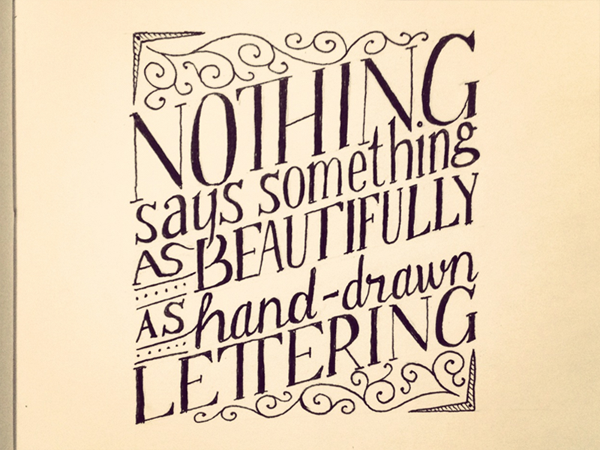 11 Hand Lettering Quotes - The Clothes Maiden